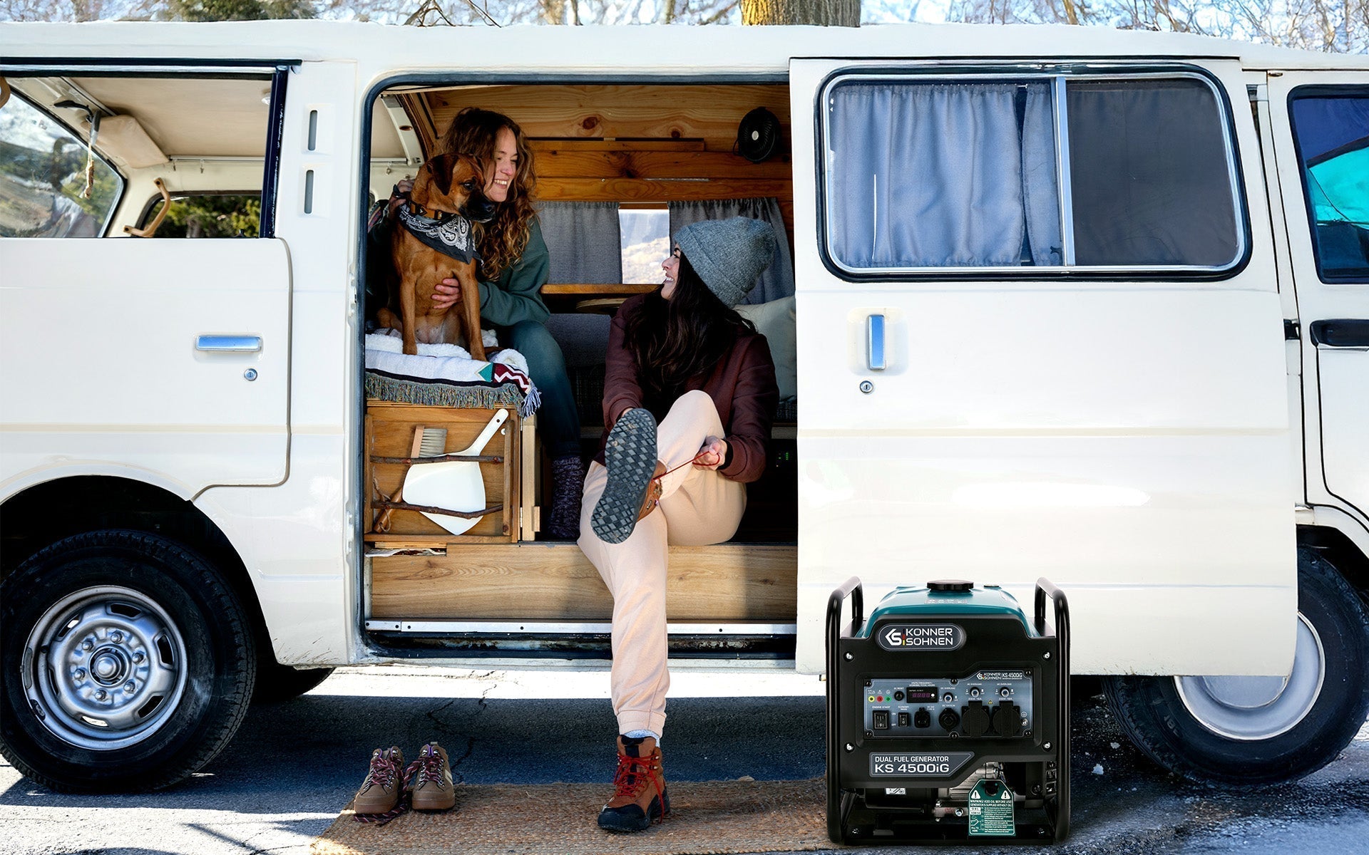 'Neu von Könner & Söhnen — Inverter-Dualkraftstoffgenerator KS 4500iG ...